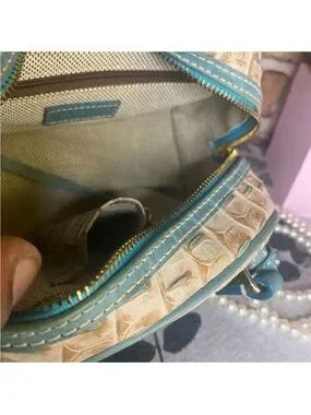 Dooney & Bourke | Bags | Dooney Bourke Crocembossed Leather Mini ...